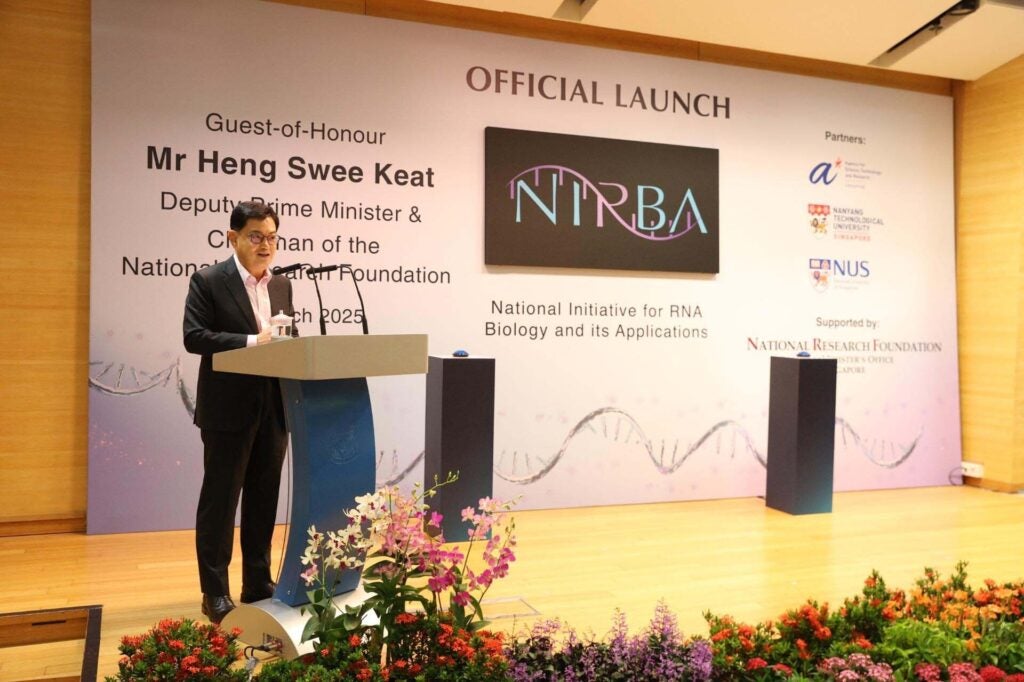 Launch of S$130 Million RNA National Research Initiative – NIRBA